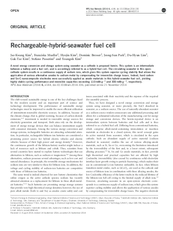 (PDF) Rechargeable-hybrid-seawater fuel cell