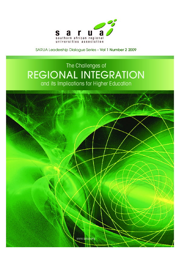 (PDF) SADC challenges of Regional Integration