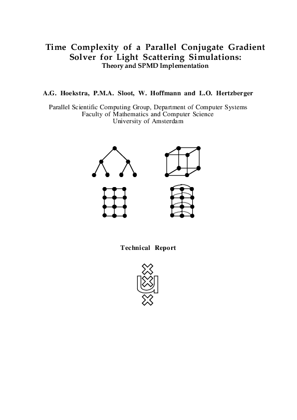 (PDF) Time complexity of a parallel Conjugate Gradient solver for light scattering simulations ...