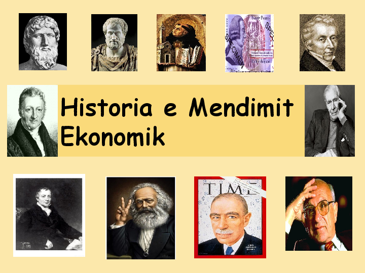 (PPT) Historia e Mendimit Ekonomik antikiteti dhe mesjeta
