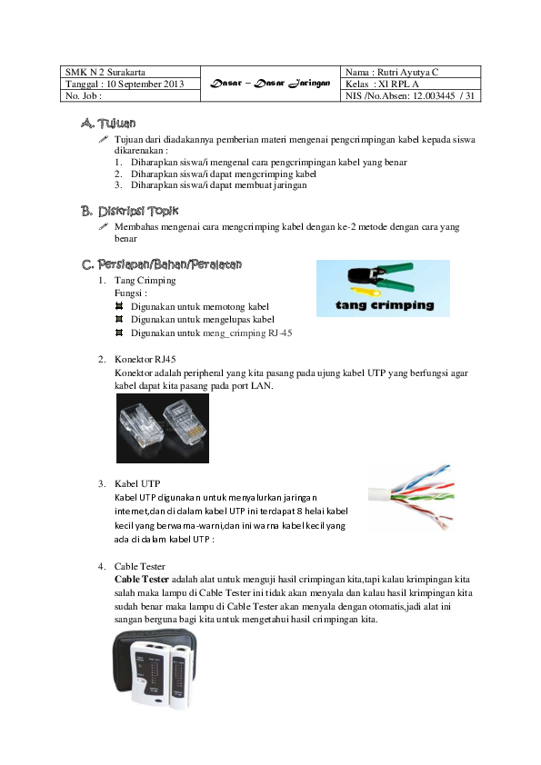 (PDF) crimping kabel