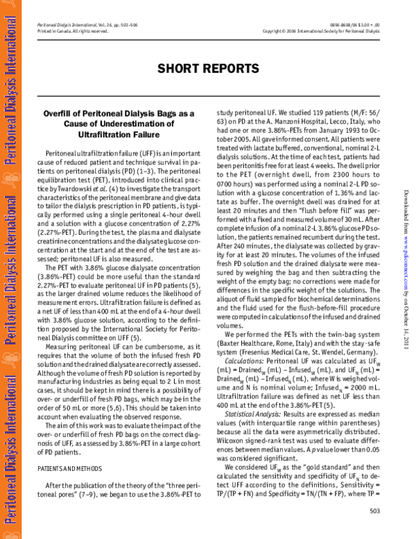 (PDF) Topical treatment of peritoneal catheter-related exit-site ...