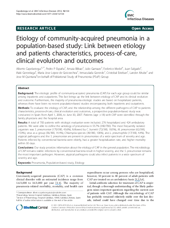 (PDF) Community-acquired bacterial pneumonia | Roberto Isaac Arias ...