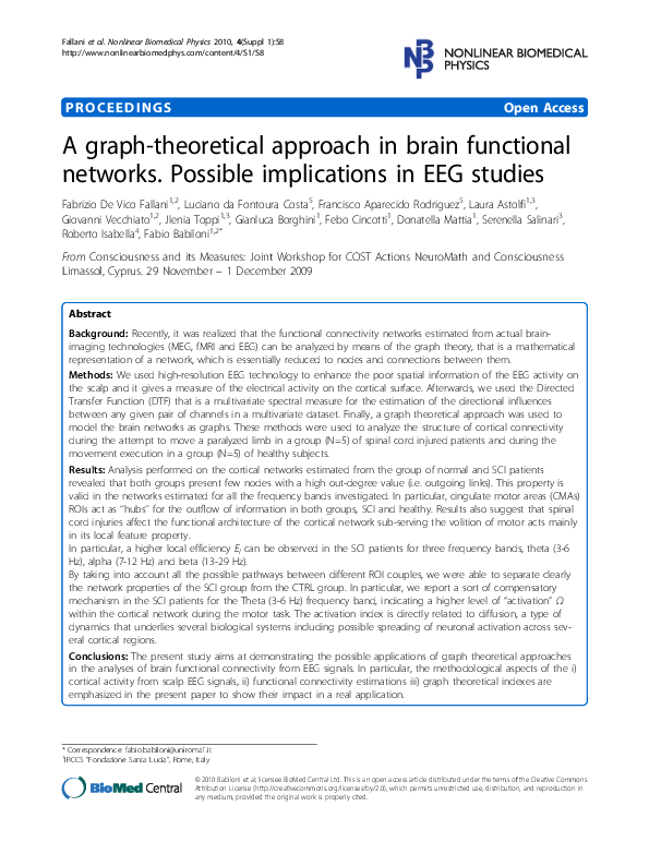 (PDF) A graph-theoretical approach in brain functional networks. Possible implications in EEG ...