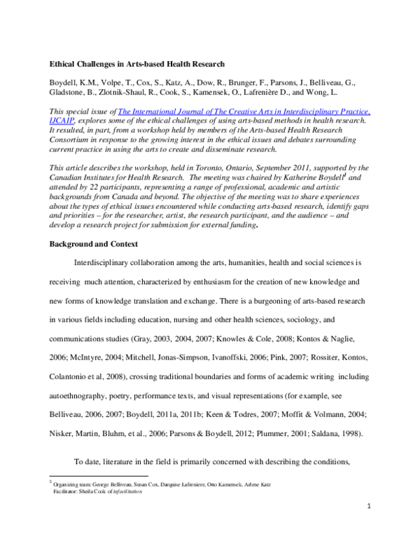 PDF Ethical Challenges In Arts based Health Research Brenda pdf-ethical-challenges-in-arts-based-health-research-brenda