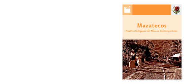(PDF) Mazatecos Pueblos Indígenas del México Contemporáneo