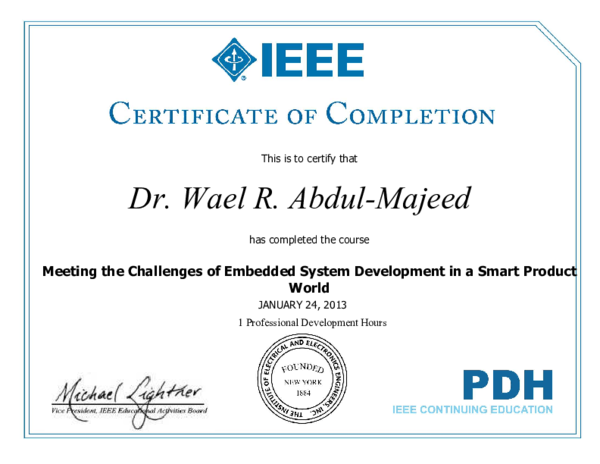 (PDF) Certificate : Meeting the Challenges of Embedded System ...