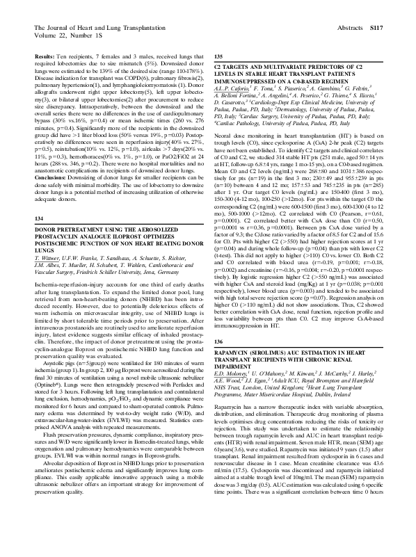 (PDF) C2 Targets and multivariate predictors of C2 levels in stable ...