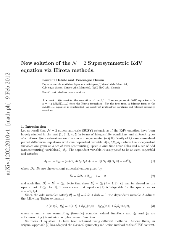 resolution de l equation