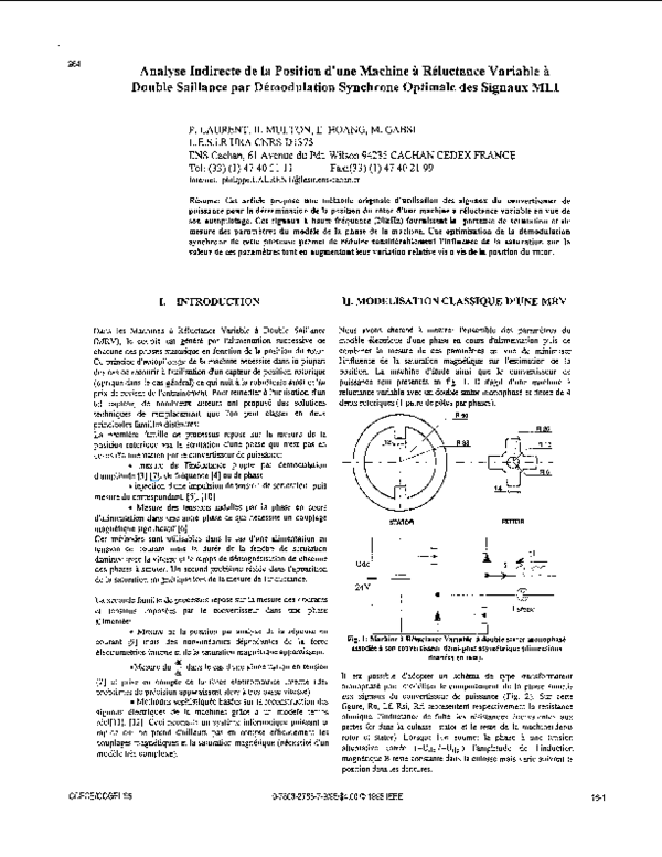 (PDF) Indirect analysis of the position of a doubly-salient variable-reluctance machine by ...