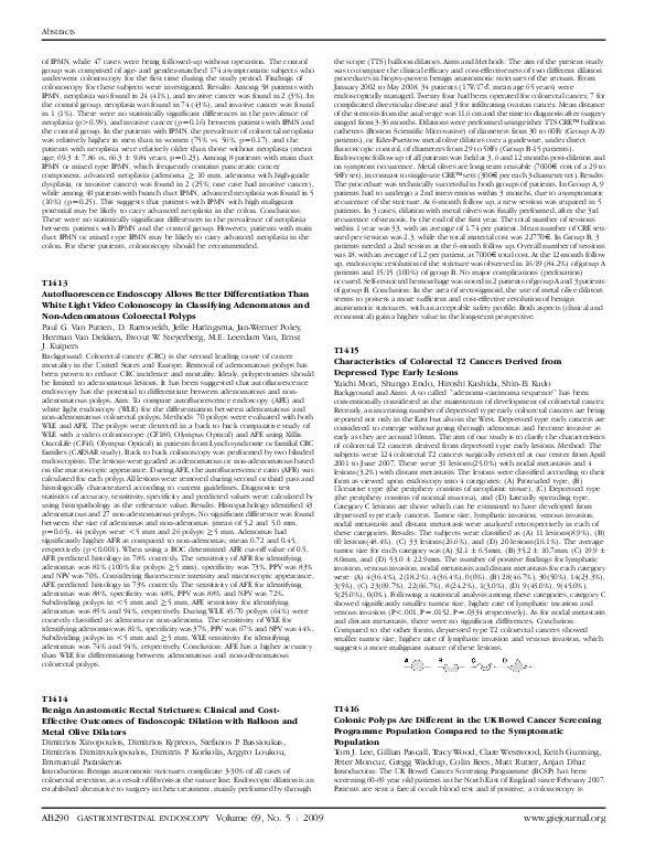 (PDF) Autofluorescence Endoscopy Allows Better Differentiation Than ...
