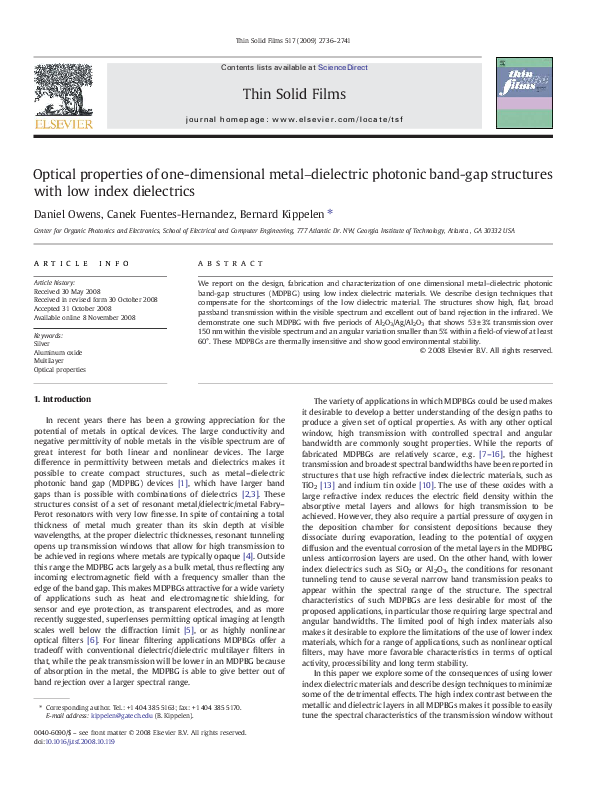 Pdf Optical Properties Of One Dimensional Metal Dielectric Diffraction Gratings