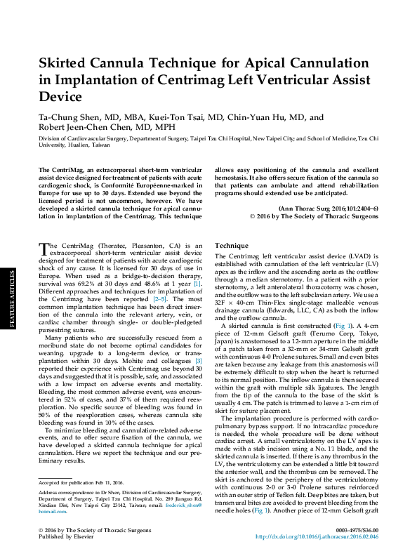 (PDF) Skirted Cannula Technique for Apical Cannulation in Implantation ...