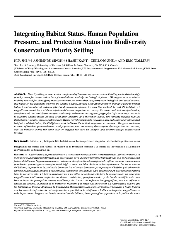(PDF) Mapping change in human pressure globally on land and within ...