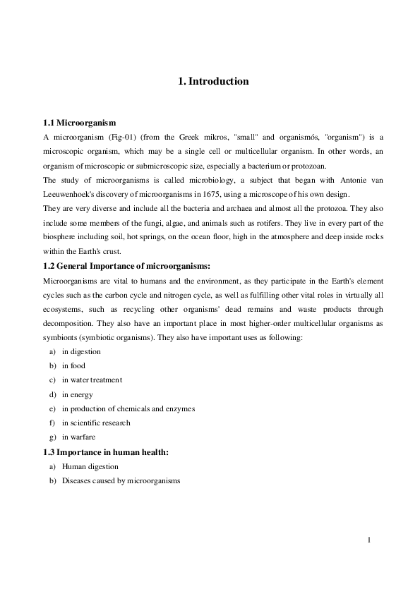 (PDF) Uses of Microorganisms in Agriculture, Industry and Medicine ...