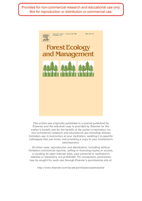 (PDF) Application of BIOME-BGC model to managed forests