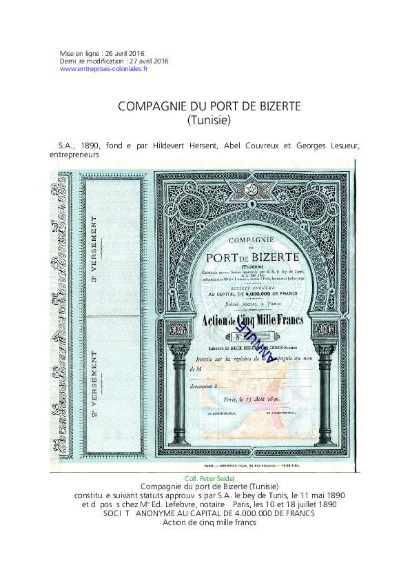 (PDF) Port de Bizerte