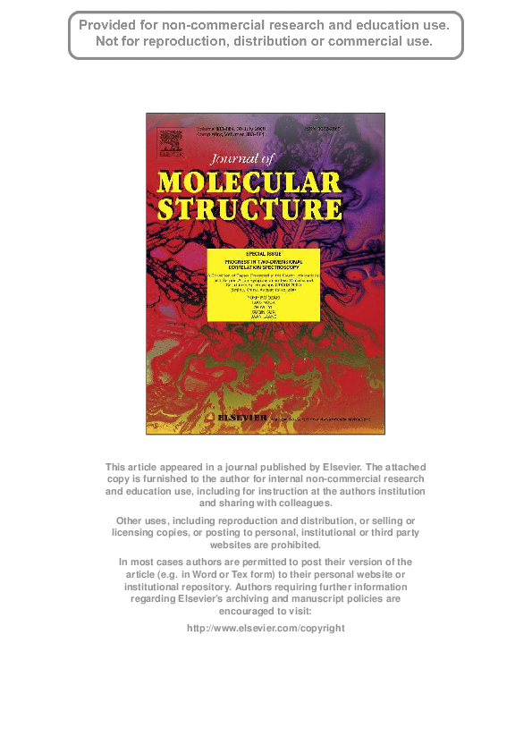 Pdf Patterns Of Cross Peaks In 2d Synchronous Spectrum Generated By Using Orthogonal Sample