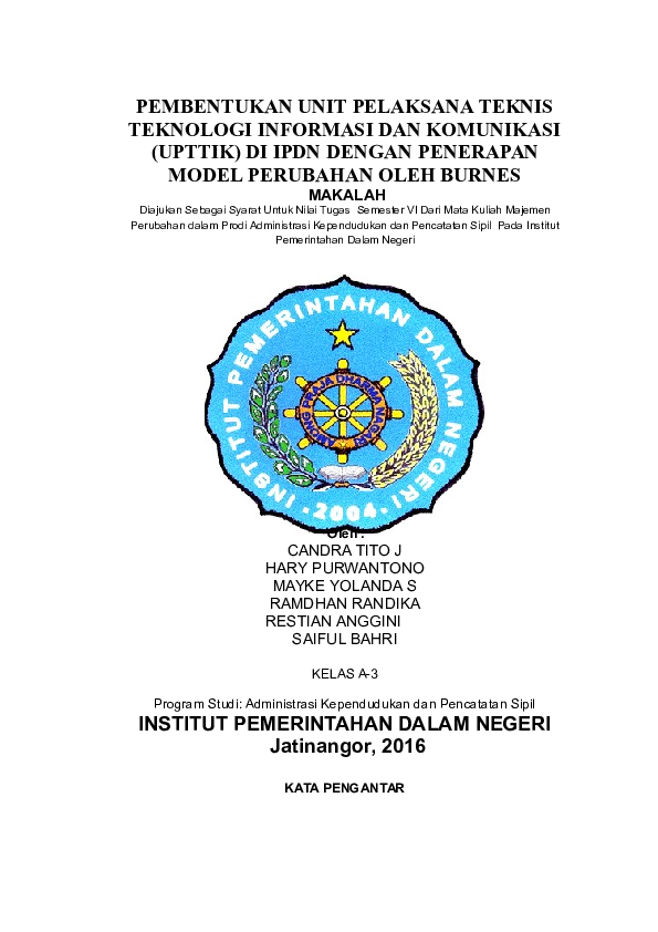 (DOC) PEMBENTUKAN UNIT PELAKSANA TEKNIS TEKNOLOGI INFORMASI DAN ...