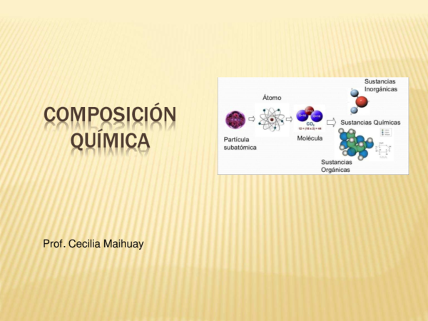 (PDF) COMPOSICIÓN QUÍMICA