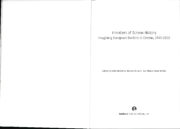 (PDF) "Family as Internal Border in Dogtooth" in Frontiers of Screen ...