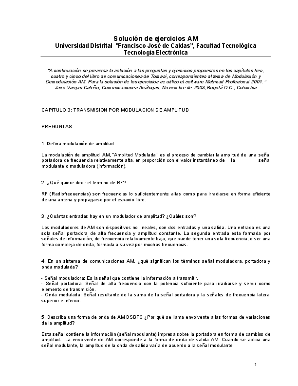 (PDF) Solución de ejercicios AM