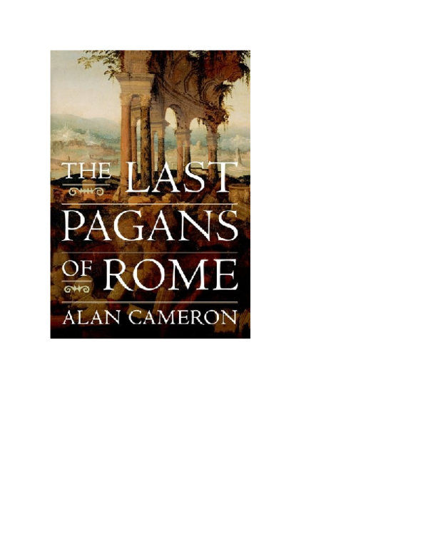 (DOC) Last Pagans of Rome