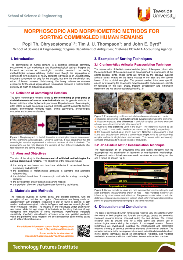 (PDF) MORPHOSCOPIC AND MORPHOMETRIC METHODS FOR SORTING COMMINGLED ...