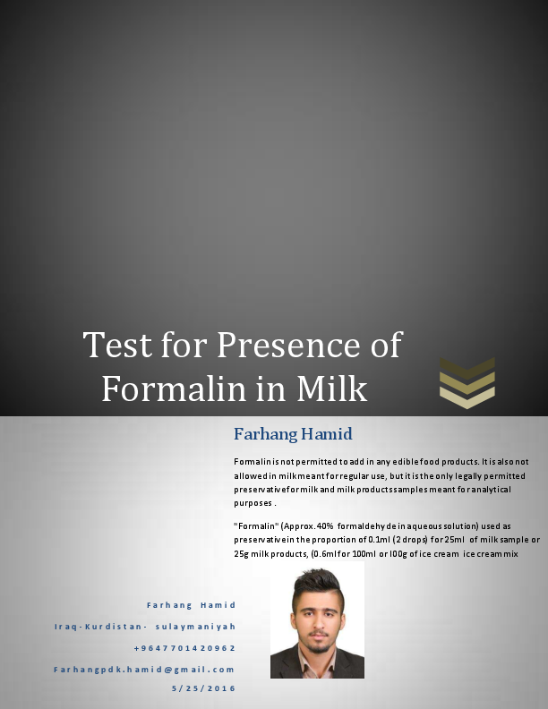 how to test formaldehyde in your home