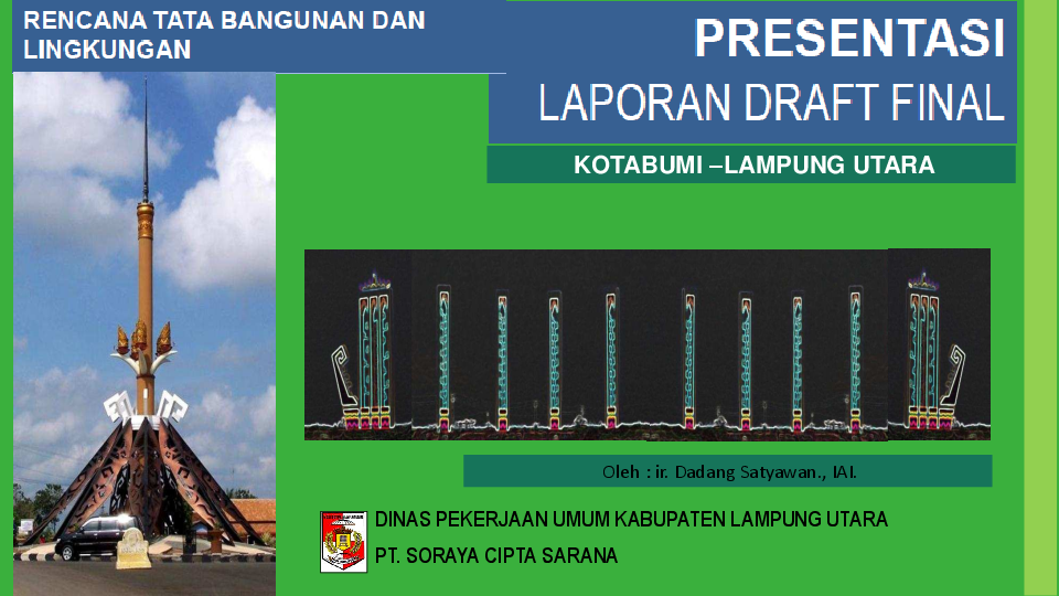 (PDF) RTBL KOTABUMI DRAFT FINAL –LAMPUNG UTARA