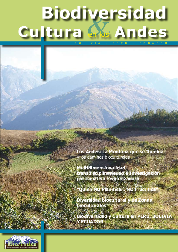 Pdf Diversidad Biocultural Y De Zonas Bioculturales