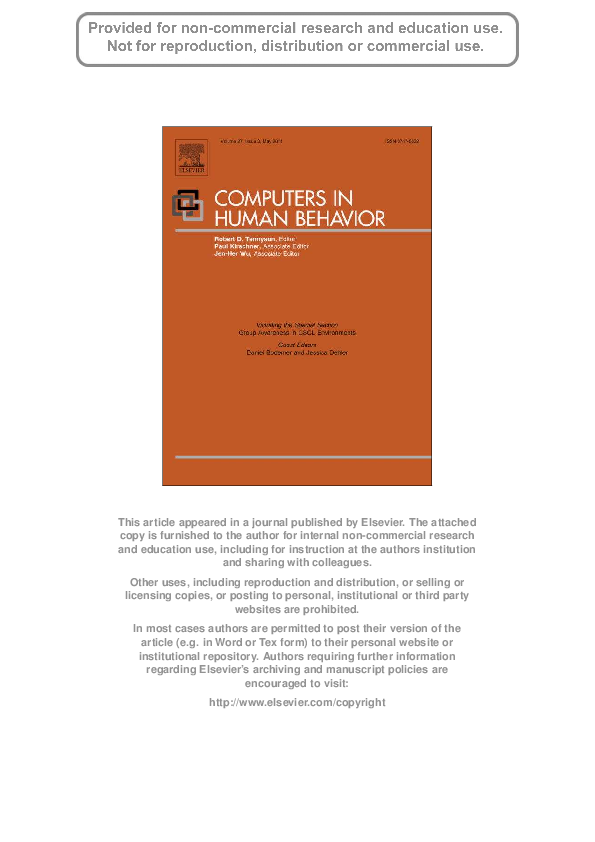 (PDF) The concept of flow in collaborative game-based learning