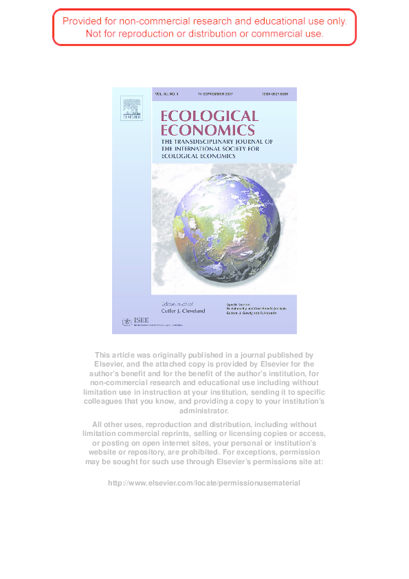 (PDF) Integrating ecosystem services into conservation assessments: A review