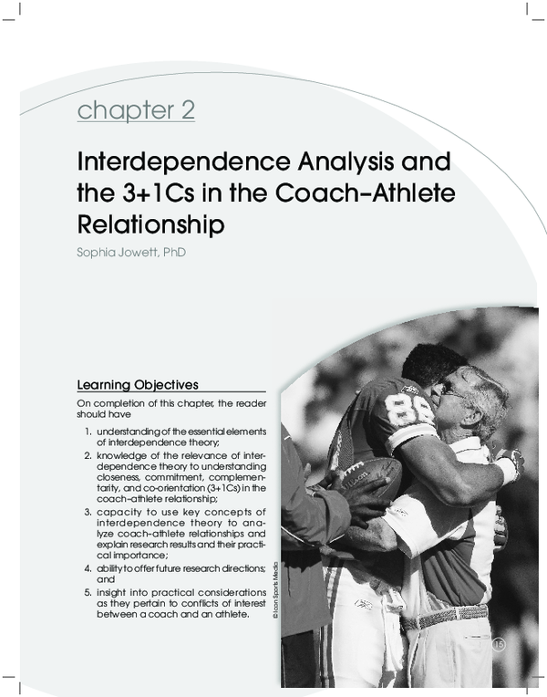 (PDF) Interdependence Analysis and the 3+1Cs in the Coach–Athlete ...