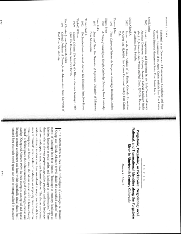 (PDF) Purgatorio, Purgatoire, or Picketwire: Negotiating Local ...