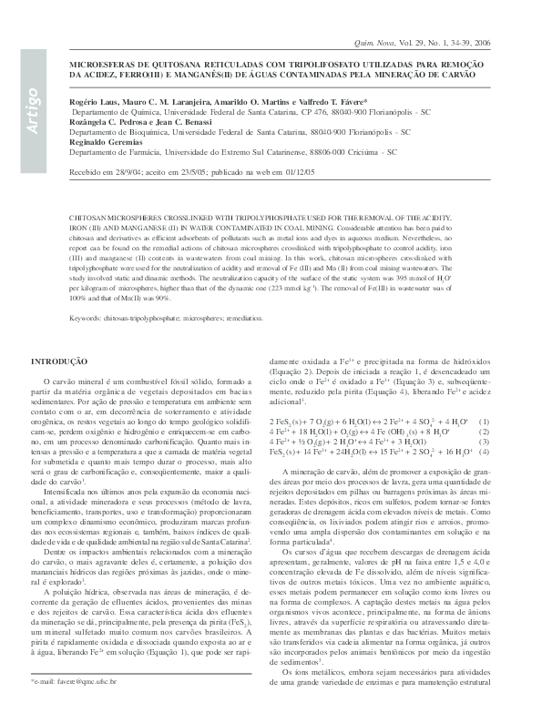 (PDF) Biocompósitos de quitosana e derivados/nanohidroxiapatita ...
