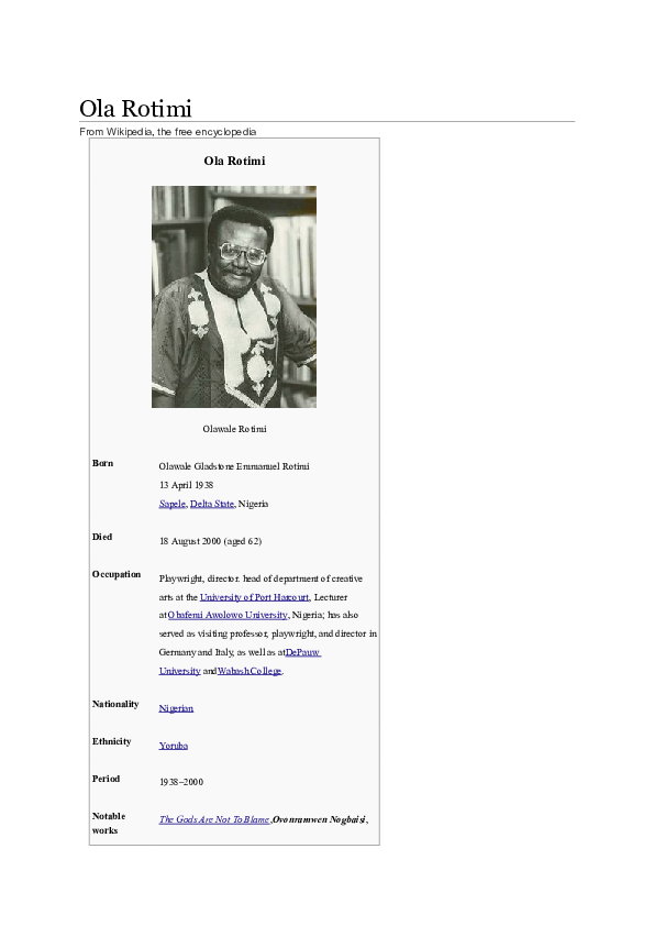 (DOC) Ola Rotimi