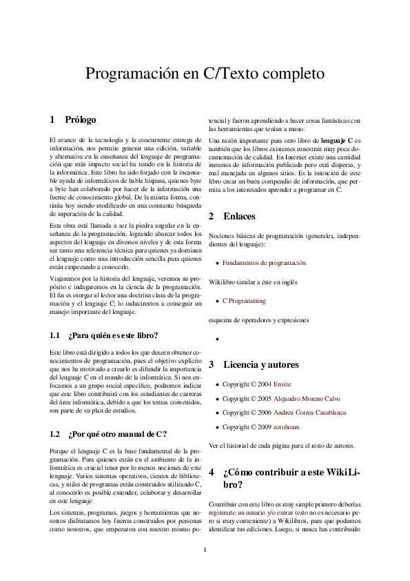 (PDF) Programacion en c