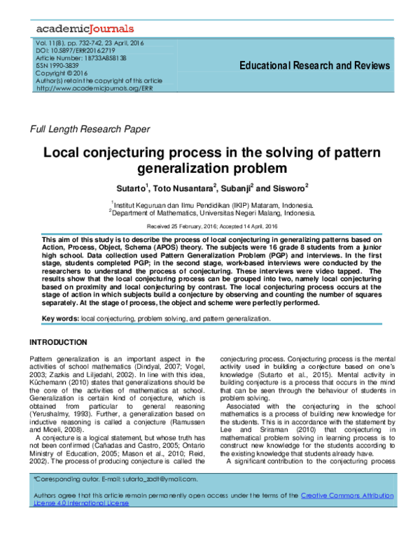 Valider une conjecture