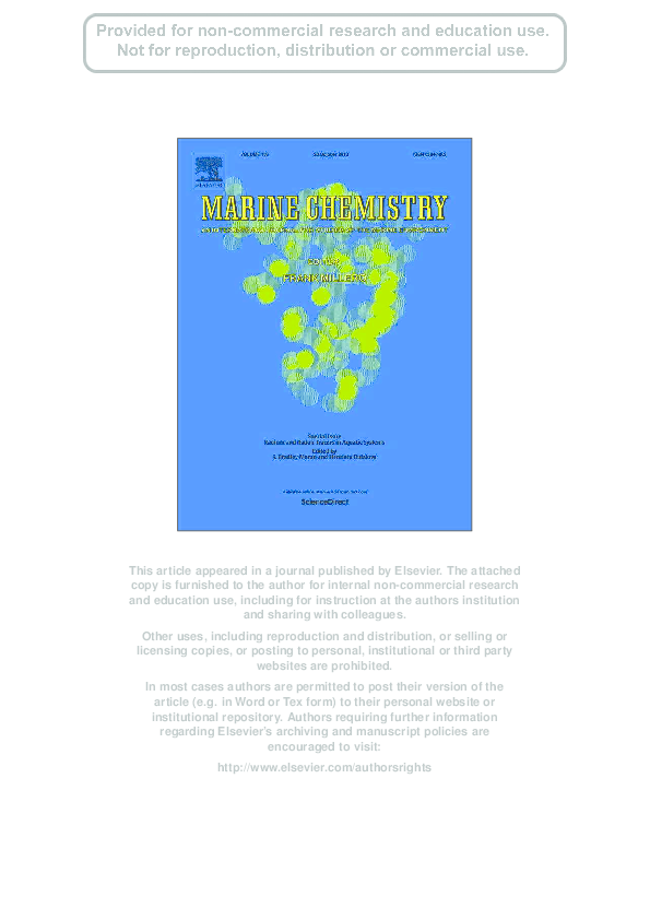 (PDF) Controls on solid-solution partitioning of radium in saturated ...