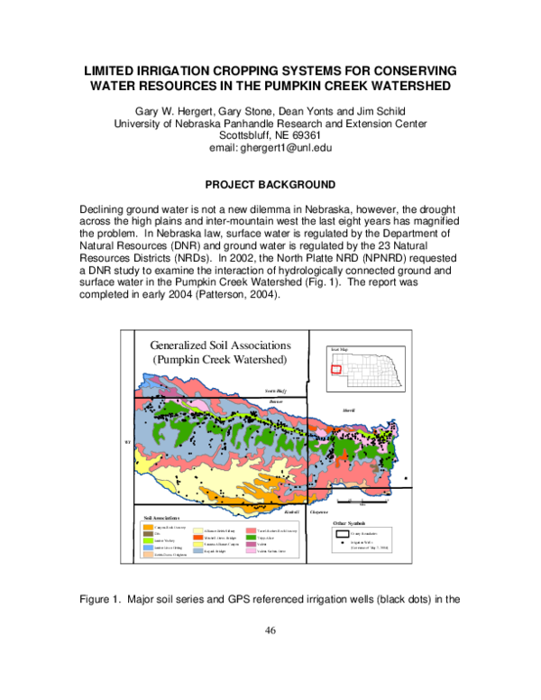 (PDF) Limited Irrigation Cropping Systems for Conserving Water ...