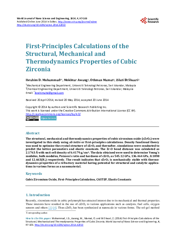 Pdf First Principles Calculations Of Structural Magnetic Phase