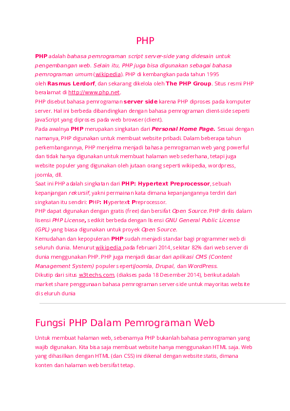 (DOC) PHP dan MYSQL | Deffy Deffy - Academia.edu