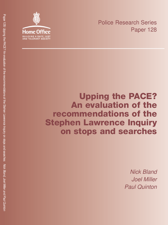 (PDF) Upping the PACE?: An Evaluation of the Recommendations of the ...