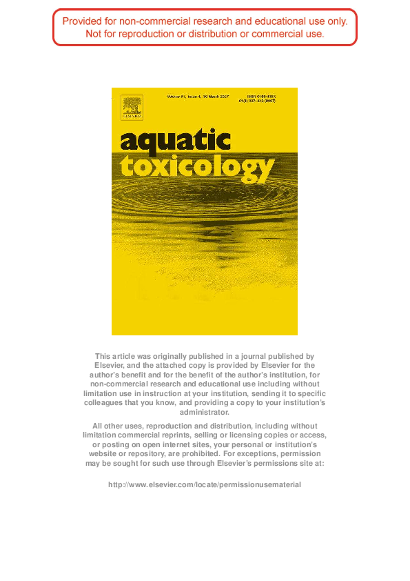 (PDF) Bioindicators and reproductive effects of prolonged 17β ...