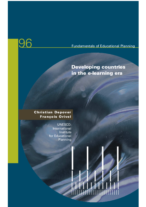(PDF) Developing countries in the e-learning era