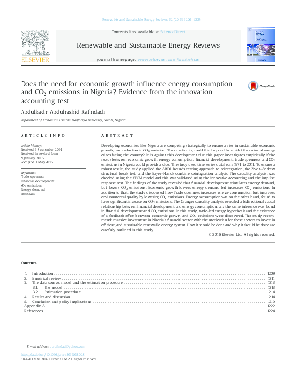 (PDF) Does the need for economic growth influence energy consumption ...
