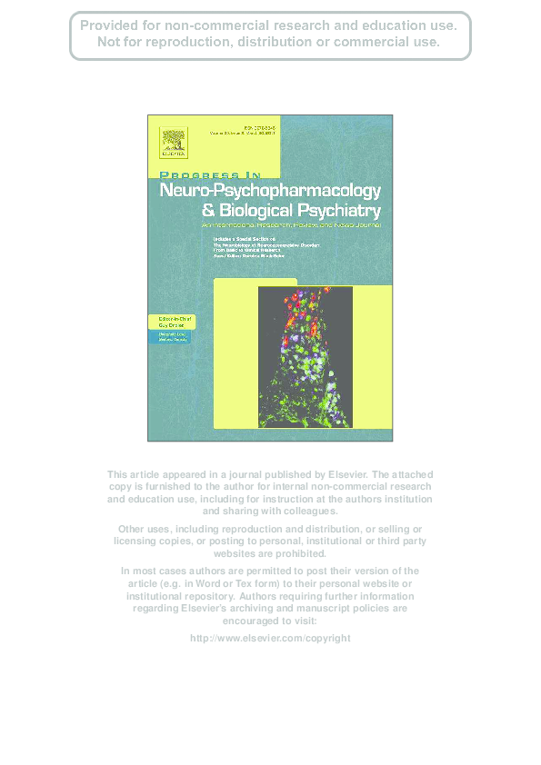 (PDF) Psychomotor retardation in depression: biological underpinnings ...