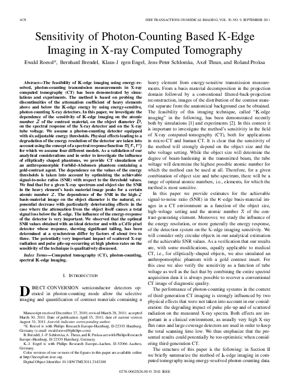 (PDF) Small-angle scatter tomography with a photon-counting detector array | Zheyuan Zhu ...