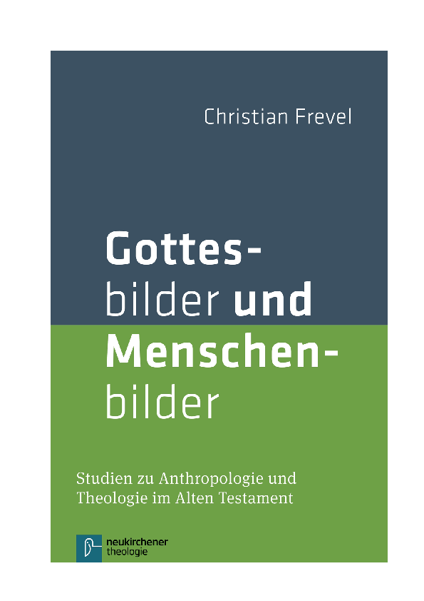 (PDF) Gottesbilder und Menschenbilder. Studien zur Anthropologie und ...
